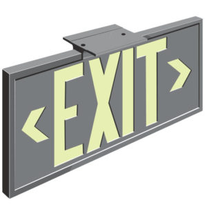 Photoluminescent Emergency Exit Sign Products | Active Safety