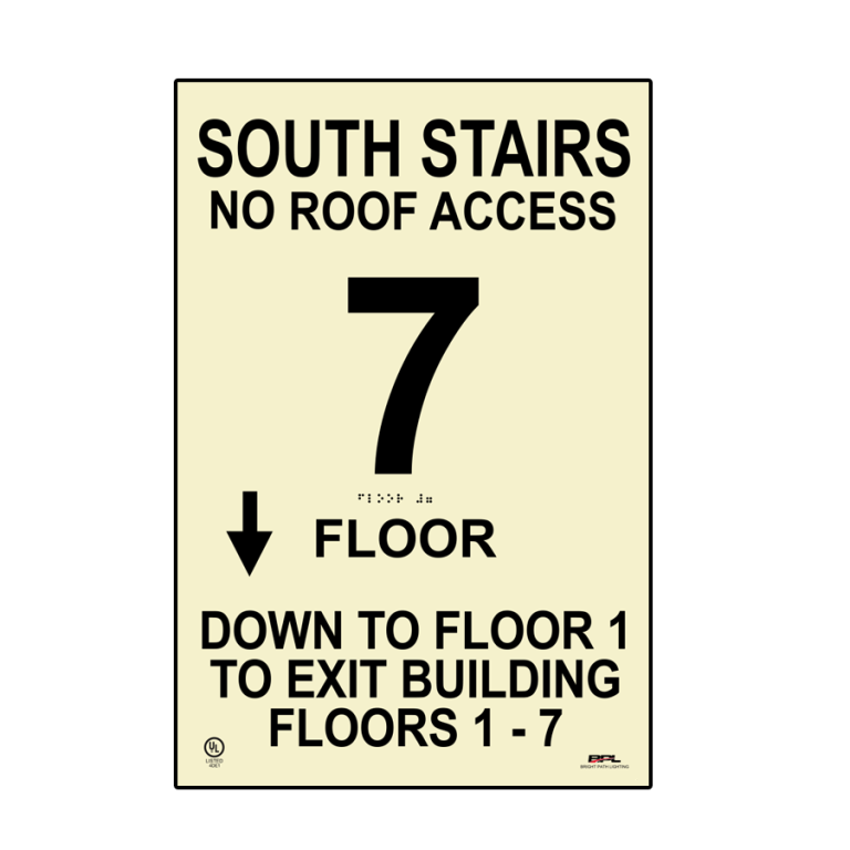 Egress Signs – Active Safety